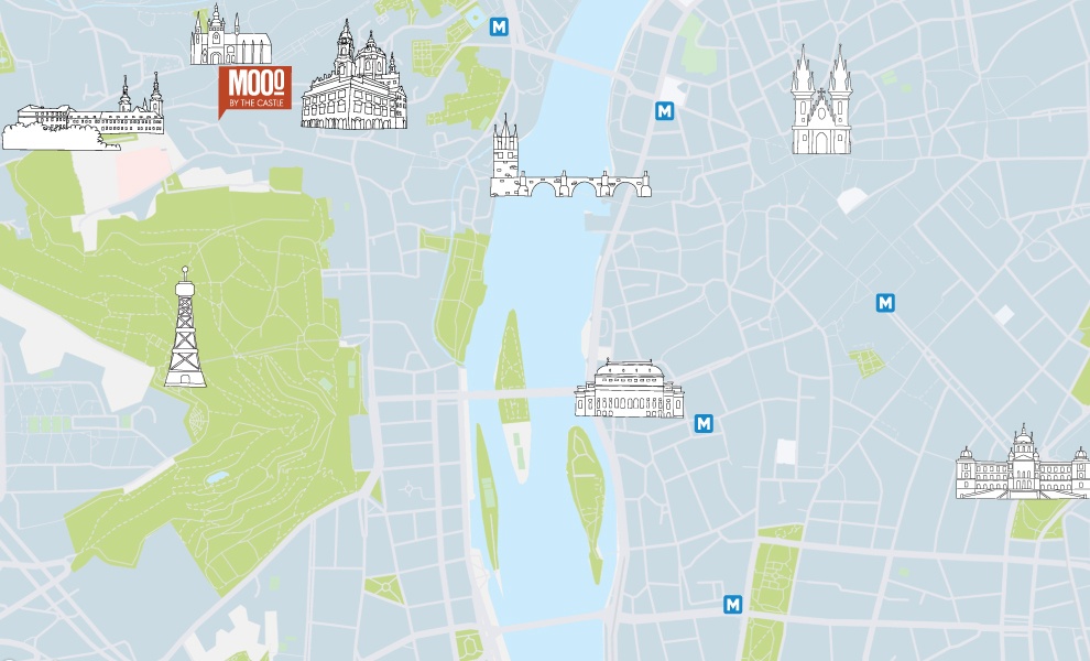 MOOo By the Castle | Luxurious apartments in the center of Prague